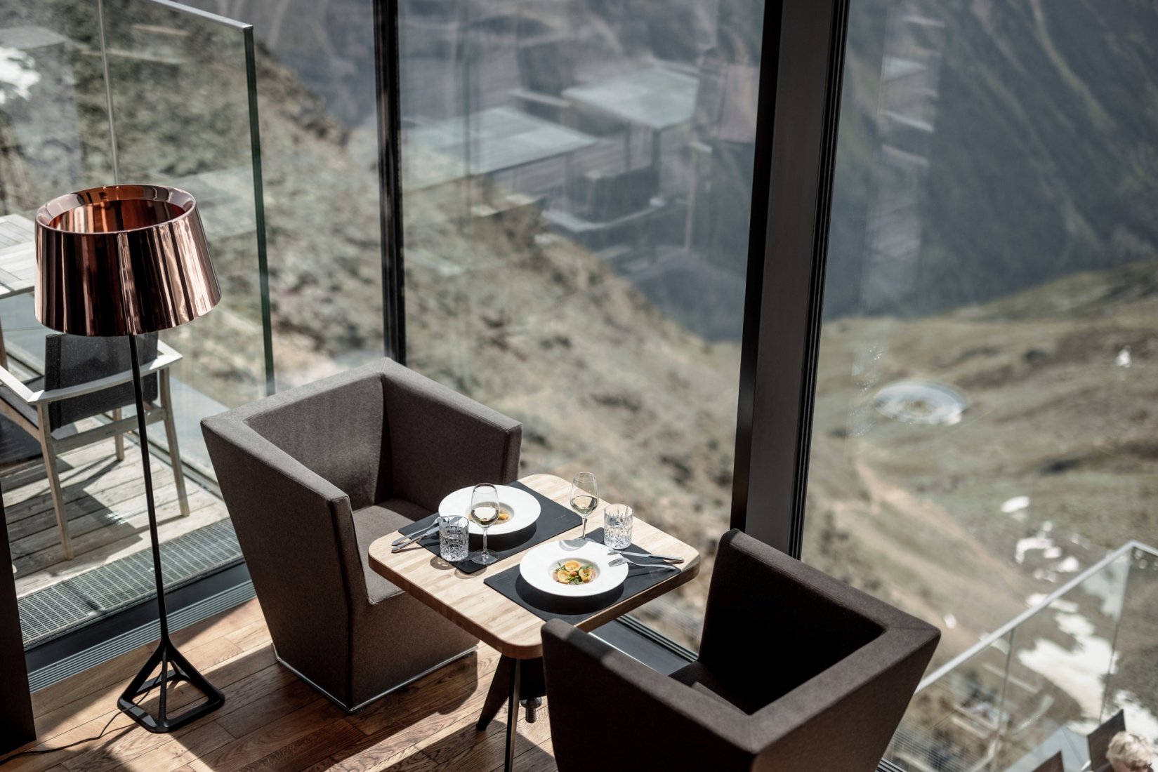 Fine dining restaurant ice Q - Mountain restaurantin Sölden - ice Q ...